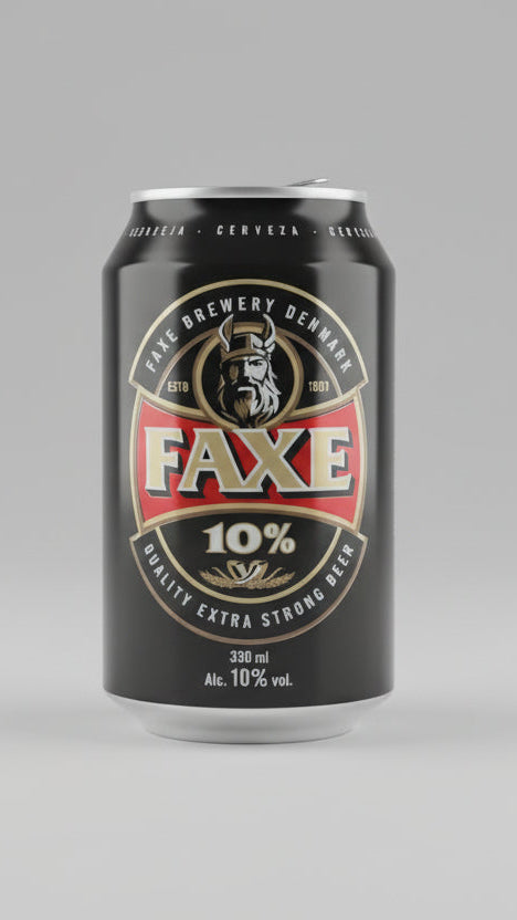Beer Faxe Alcol10ml0%vol 33 — Murukali.com