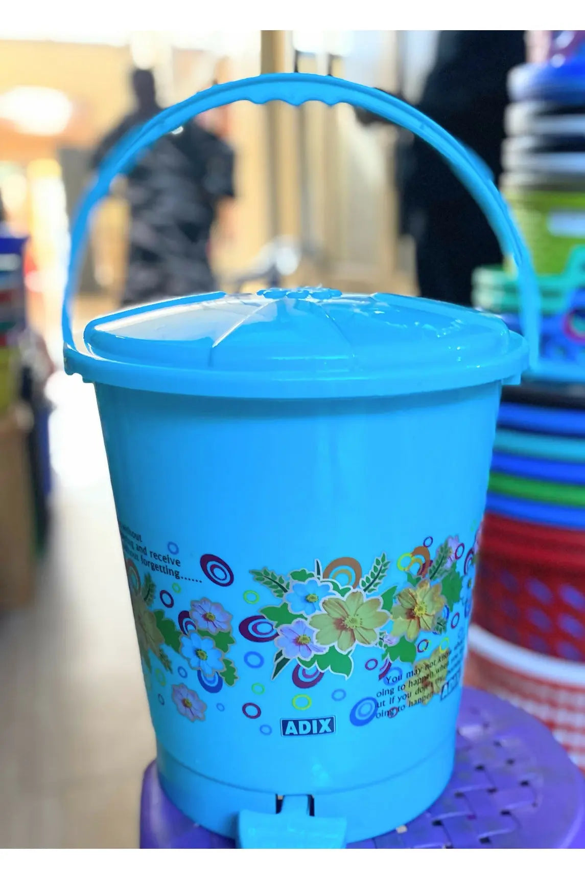 ADIX Pedal Dust Bin - Murukali.com