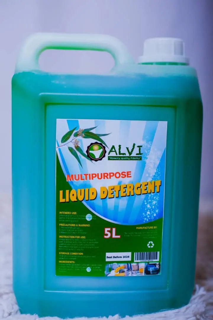 ALVI Multipurpose Liquid Detergent 5L - Murukali.com