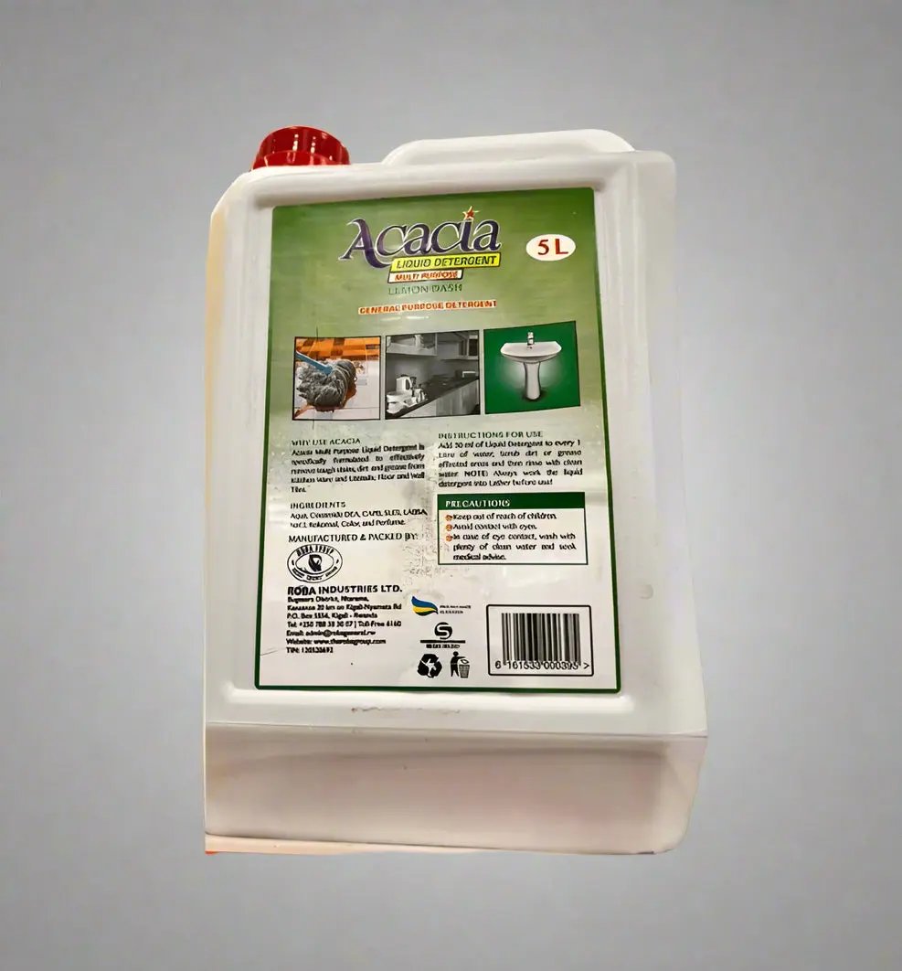 Acacia Multi Purpose Liquid Detergent 5L – Lemon Dash - Murukali.com