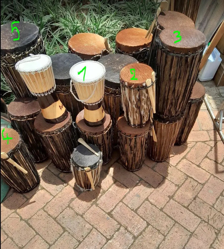 Africa Tribal Drum- Ingoma, Check Size - Murukali.com