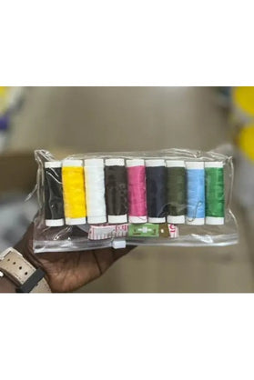 Assorted Sewing Thread Pack - 9 Vibrant Colors for All Projects ...