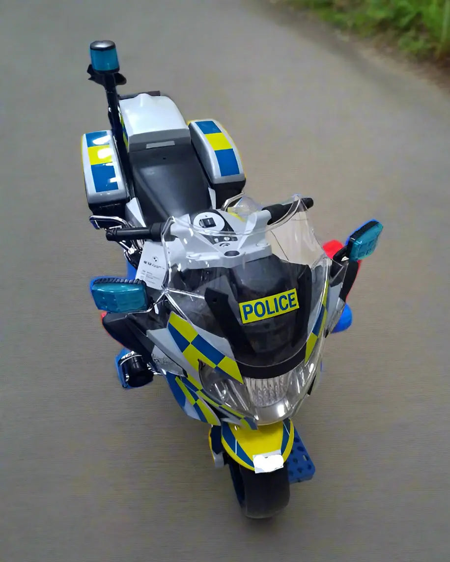 BMW Electric Ride-On Police Motorcycle for Kids - Murukali.com