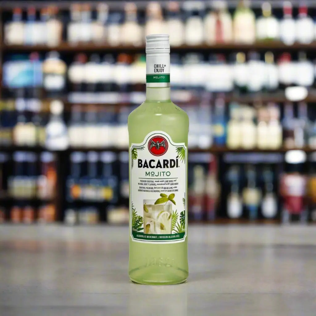 Bacardi Mojito - 750ml Premium Rum Cocktail (40% ABV) - Murukali.com