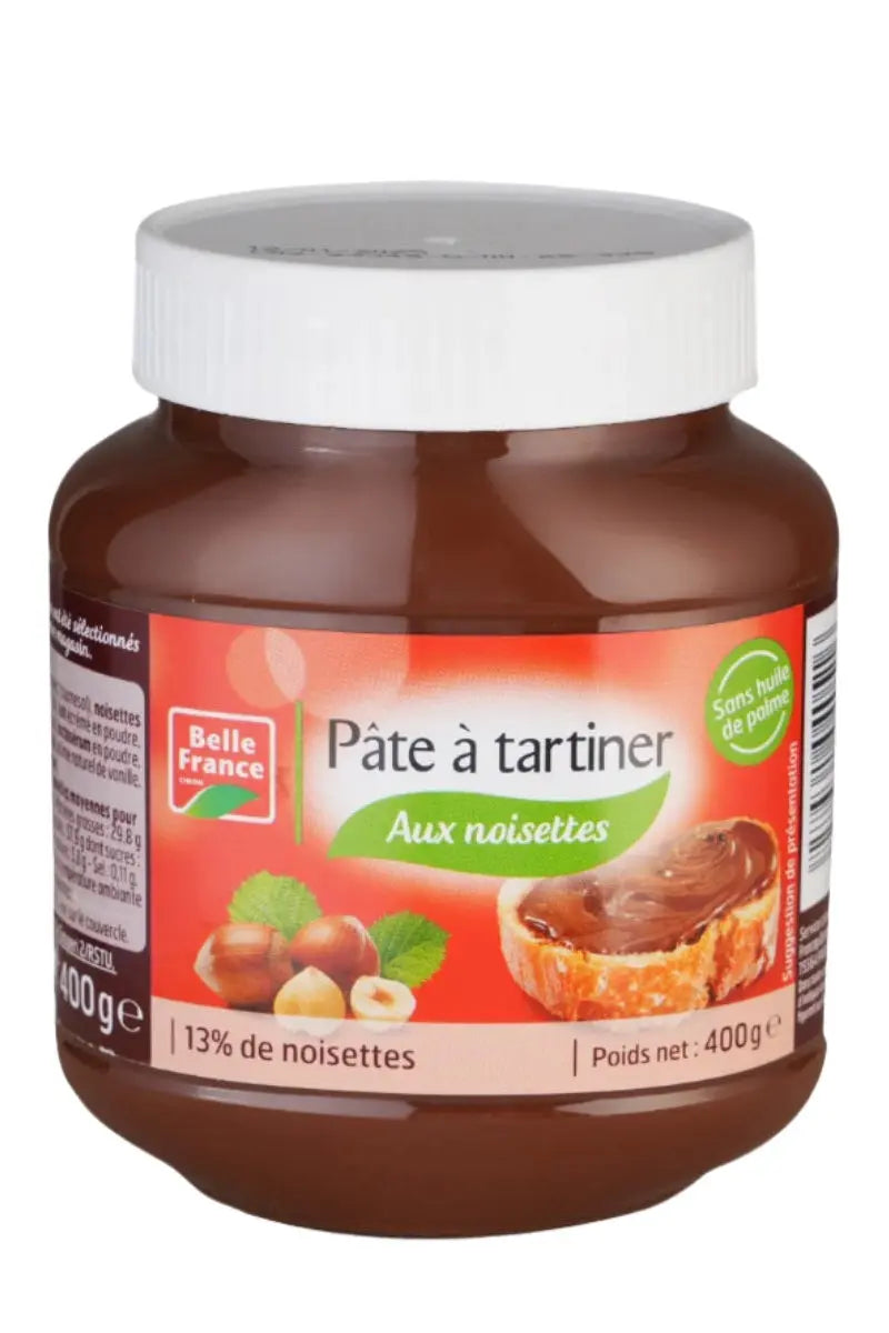 Belle France Hazelnut Spread (Pâtes à tartiner Aux noisettes) 400g ...