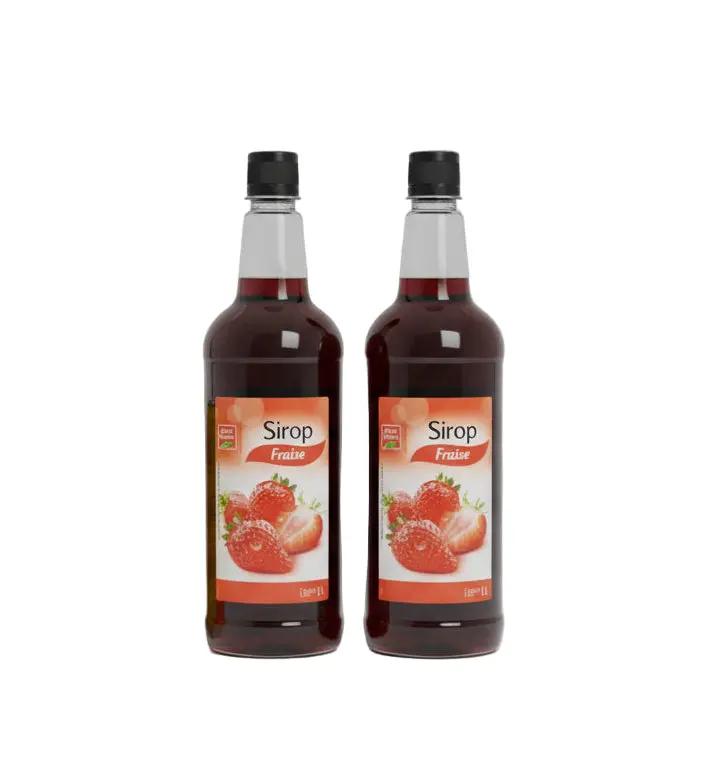 Belle France Sirop Fraise Strawberry Syrup 1L - Murukali.com