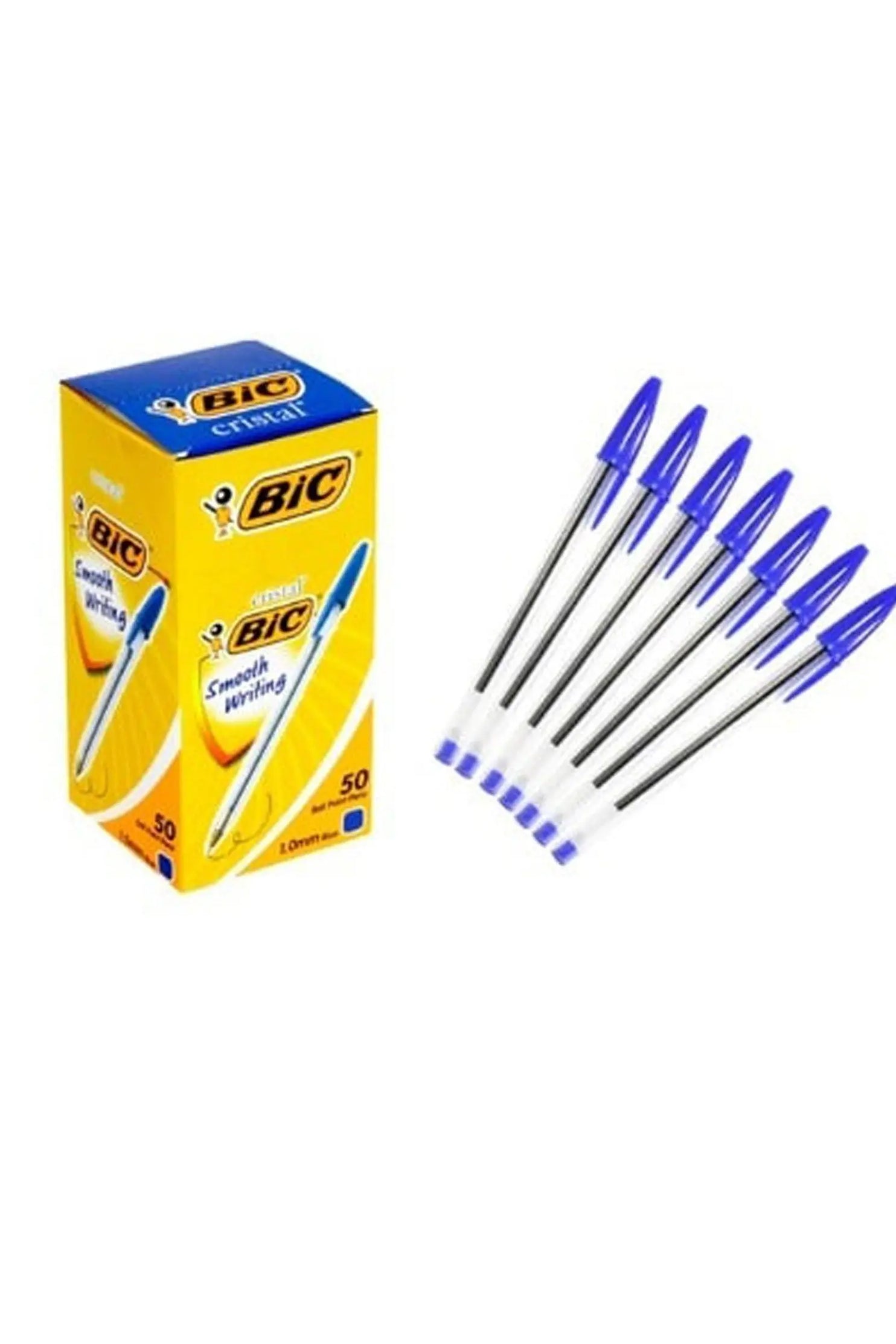 Stylos Bic Crystal /Boîte | Meilleur prix en 2024 sur murukali.com ...