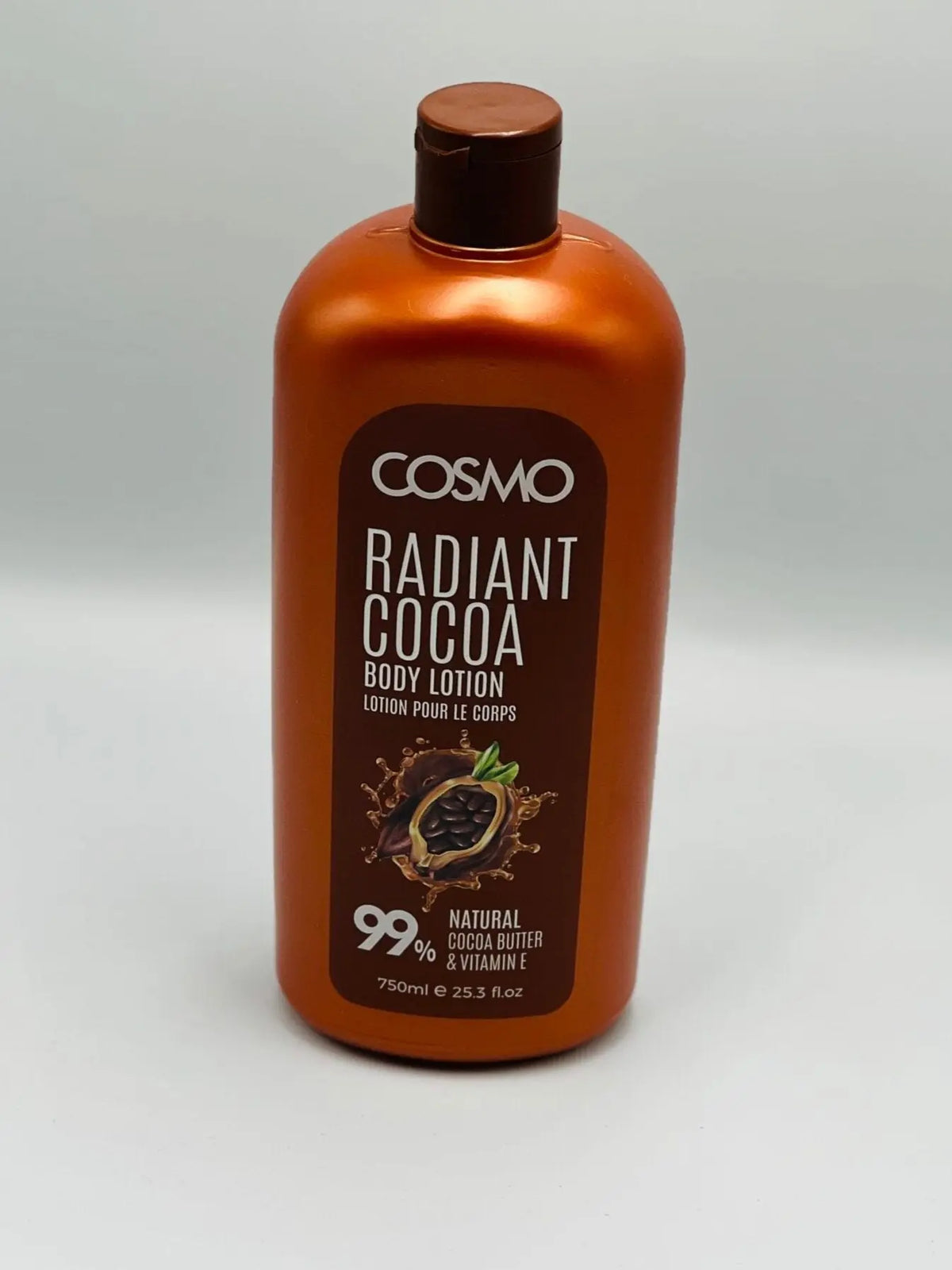 COSMO Radiant Cocoa Body Lotion 99% Natural / 750ml - Murukali.com