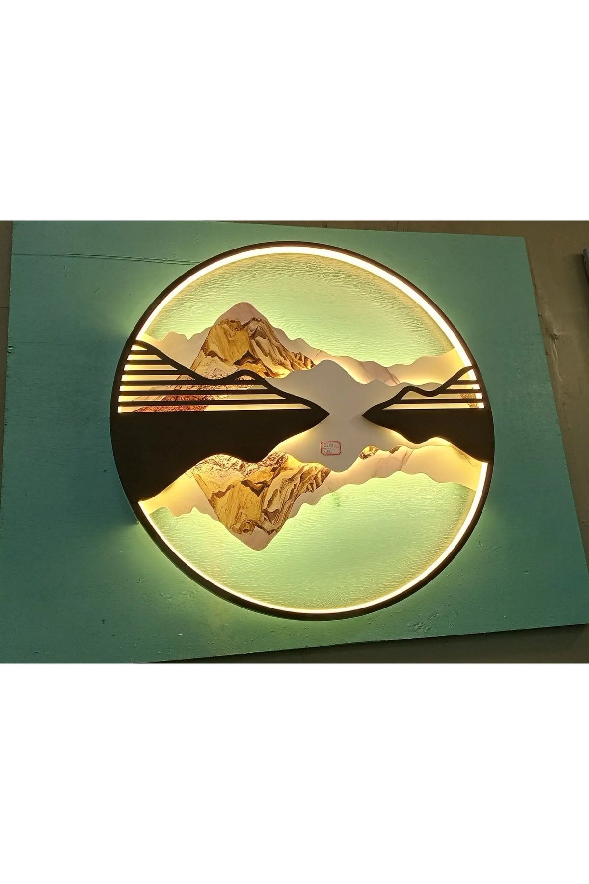 Circular Wall-Mounted Light Fixture - Murukali.com