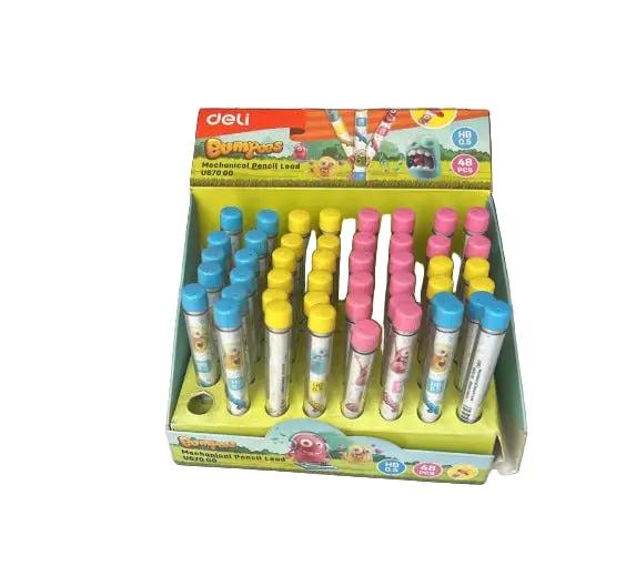 Deli Bumpees HB 0.5mm Mechanical Pencil Lead 48 pcs - Murukali.com