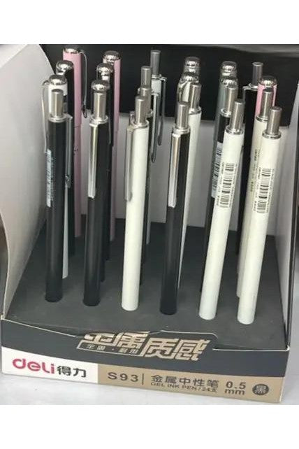 Deli S93 Gel Ink Pen 0.5mm - Murukali.com