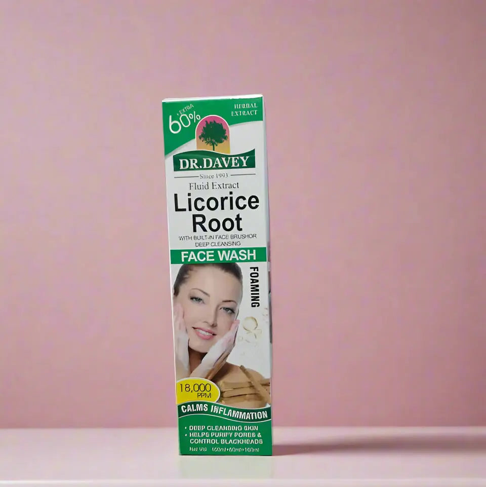 Dr. Davey Fluid Extract Licorice Root Face Wash 160ml - Murukali.com