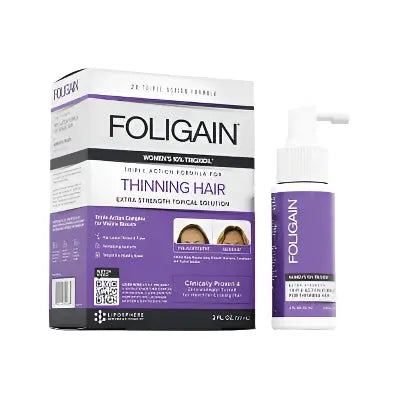 Foligain Triple Action Formula for Thinning Hair 59ml - Murukali.com