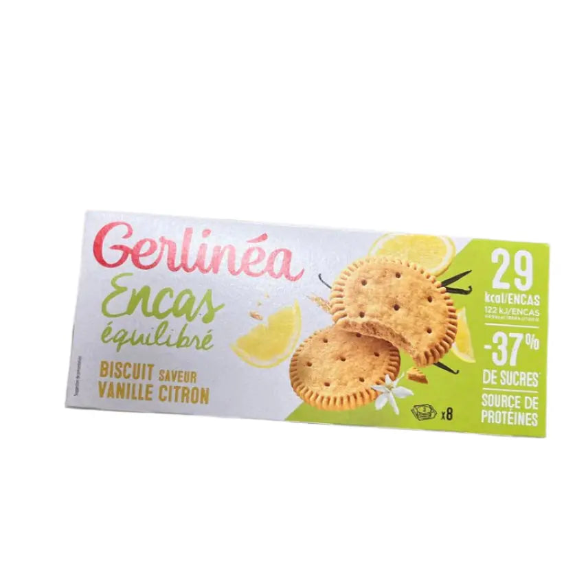 Gerlinéa EnCas Équilibré Vanilla Lemon Biscuits 232g - Murukali.com