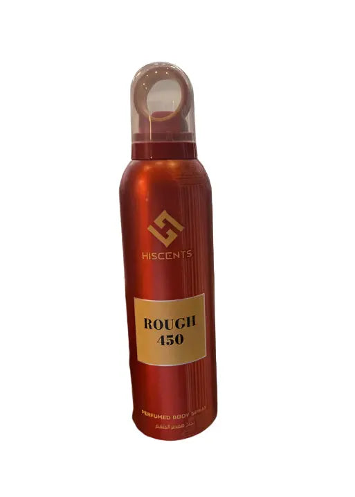 HEMANI Hiscents Rough 450 Body Spray for Men 200ml - Murukali.com