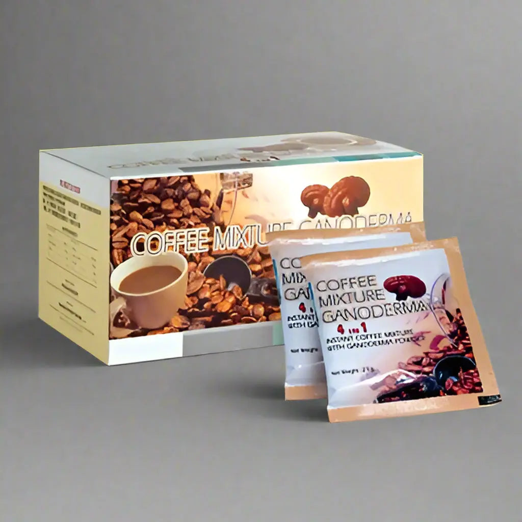 INSTANT COFFEE MIXTURE WITH GANODERMA POWDER - Murukali.com