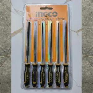 Ingco 6 Pieces File Set Model HKTF63 - Murukali.com