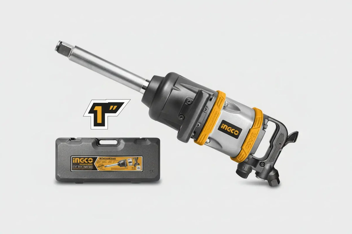 Ingco AIW11222 1" Heavy Duty Industrial Air Impact Wrench - — Murukali.com