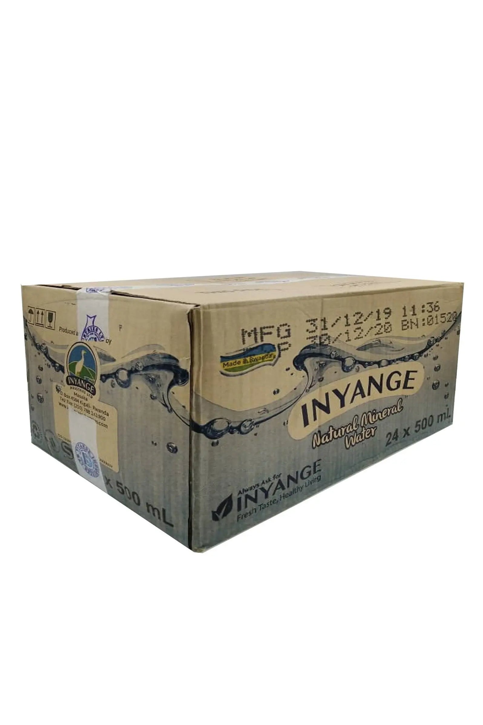 Inyange Mineral Water 500ml /24pcs | Best Price in 2024 at murukali.com ...