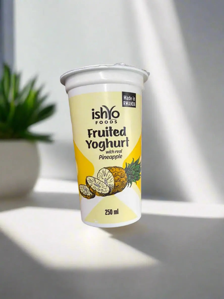 Ishyo Fruited Yoghurt With Real Pineapple 250ML - Murukali.com