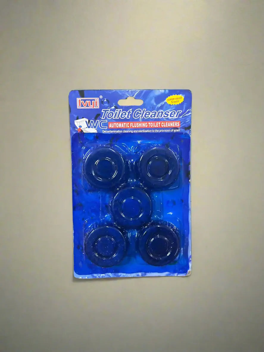 Ivuji Toilet Cleaner 5-Pack - Automatic Flushing Tank Tablets ...