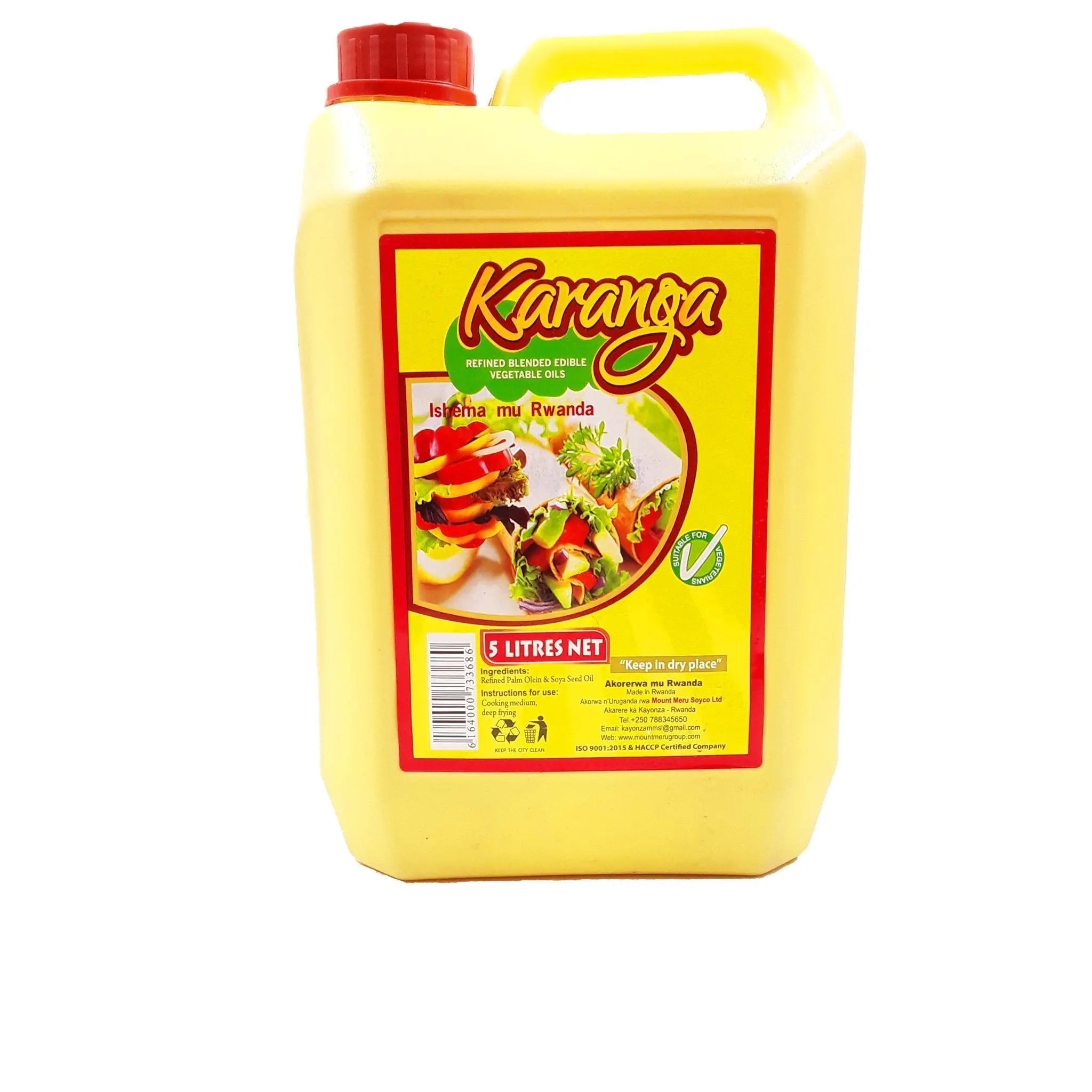 Karanga/ Zahabu Oil /5L | Best Price in 2024 at murukali.com
