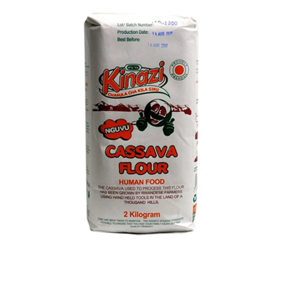 Kinazi Cassava Flour 2kg | Best Price in 2024 at murukali.com ...