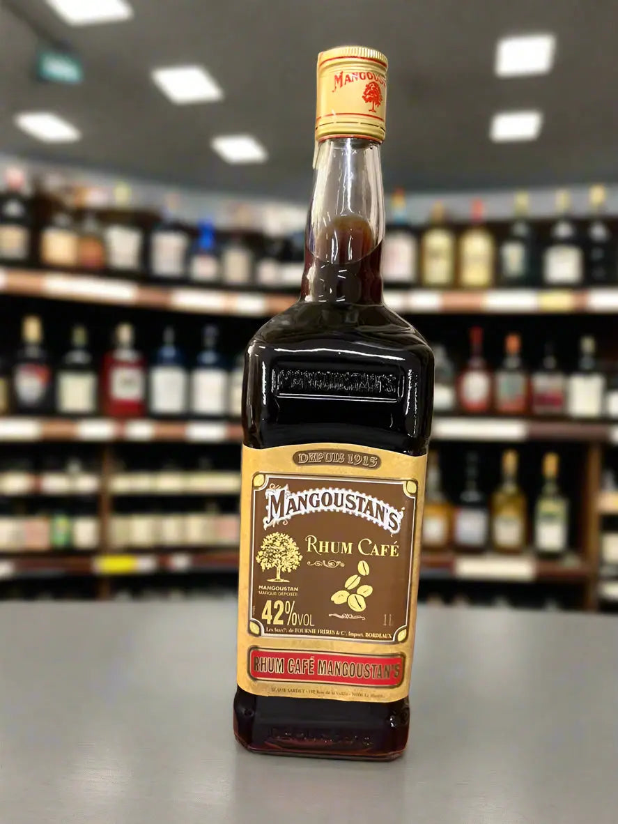 Mangouste's Rhum Café - 42% ABV Premium Coffee Rum - 1L - Murukali.com