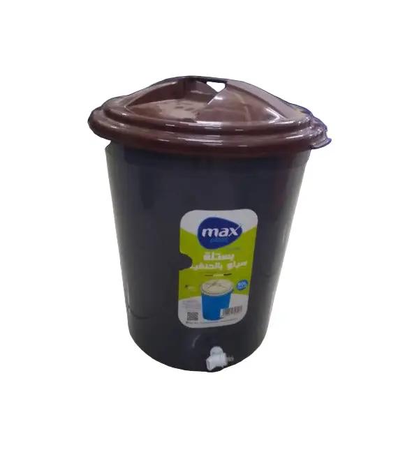 Max Plast Plastic Trash Selo with Foucet 50L - Murukali.com