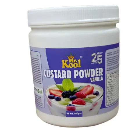 Mr. Kool Custard Powder Vanilla 500g – Creamy Dessert Mix - — Murukali.com