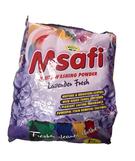 Msafi Washing Powder Lavender Fresh 1kg - Murukali.com