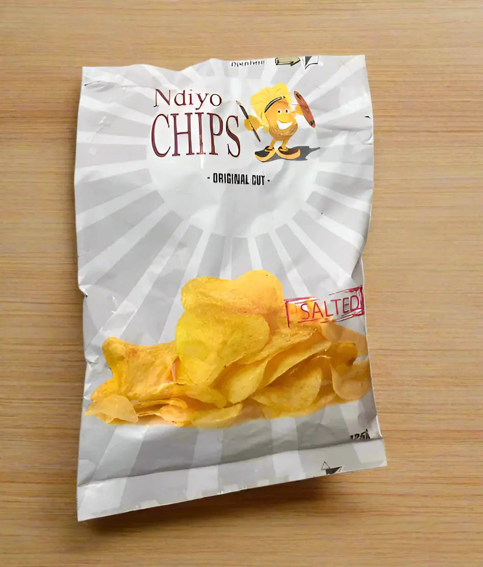 Ndiyo Chips Salted Original Cut 125g - Murukali.com