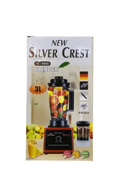 New Silver Crest Blender 8000W (SC-9880), 3L - Murukali.com