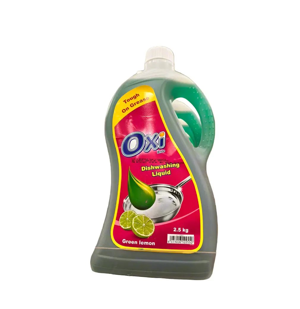 Oxi Brite Dishwashing Liquid Green Lemon 2.5L - Murukali.com