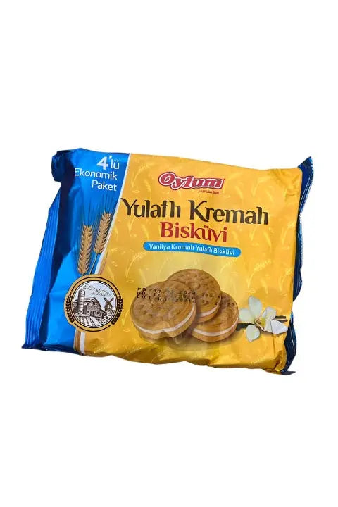 Oylum Oat Cream Biscuit With Vanilla 300g - Murukali.com