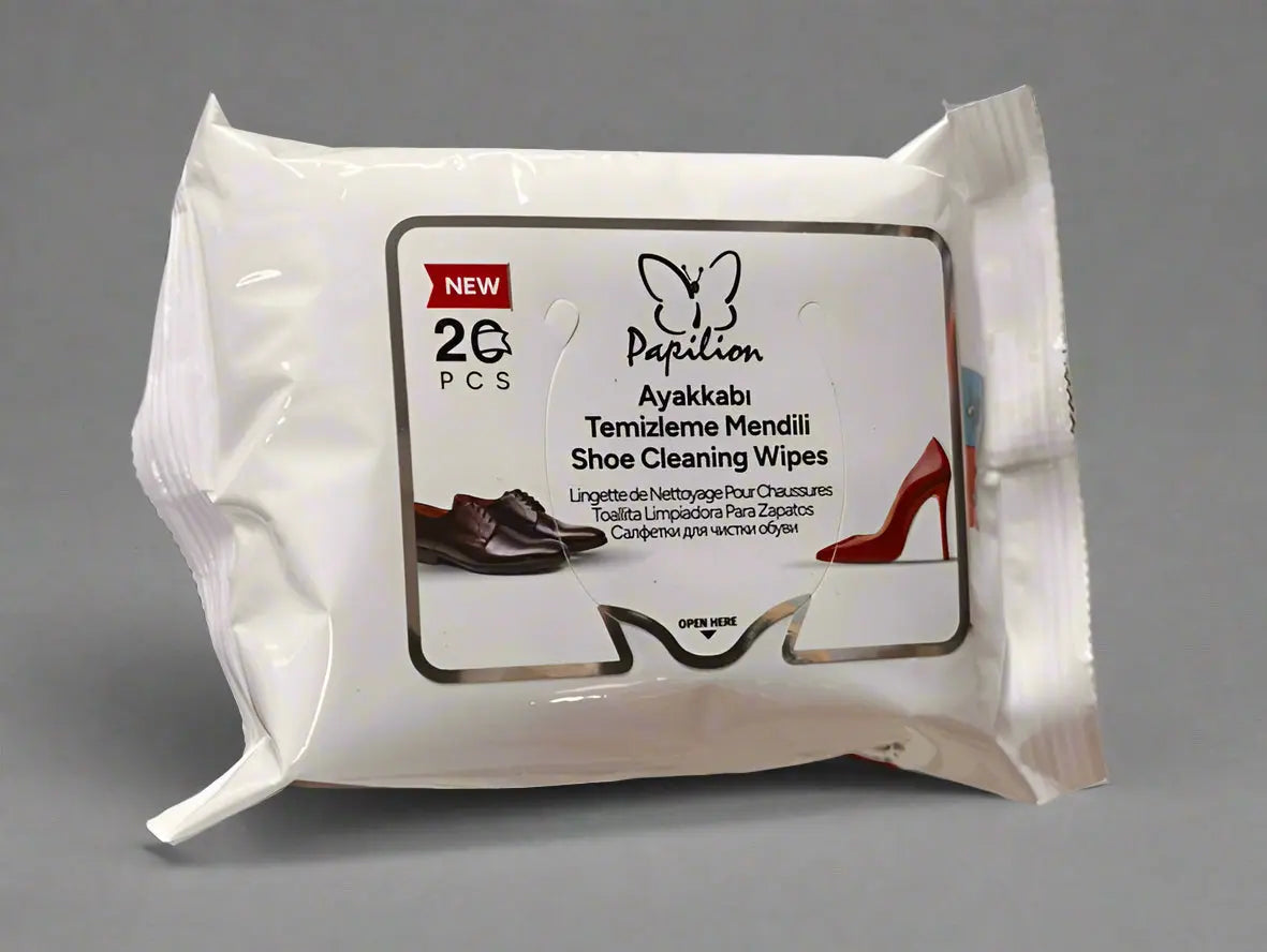 Papilion Shoe Cleaning Wipes 20pcs - Murukali.com