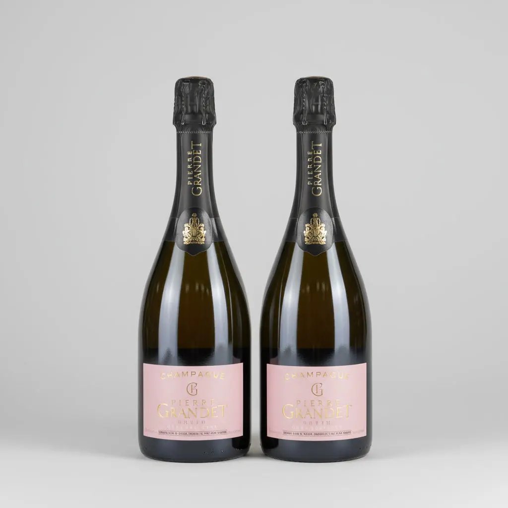 Pierre Grandet Demi-Sec Rosé Champagne – 750ml - Murukali.com