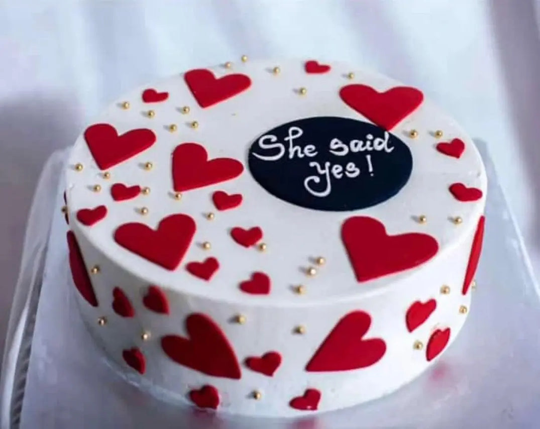 Proposal Cake | Best Price in 2024 at murukali.com — Murukali.com