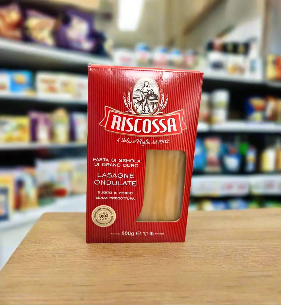 Riscossa Lasagne Ondulate 500g - Murukali.com