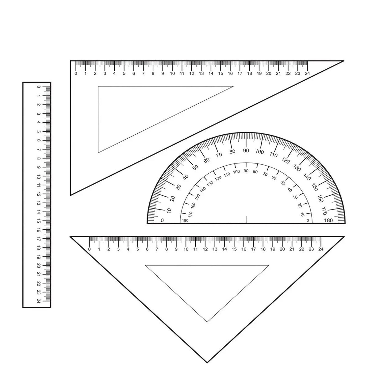 Ruler Set -A4 Paper | Best Price in 2024 at murukali.com — Murukali.com