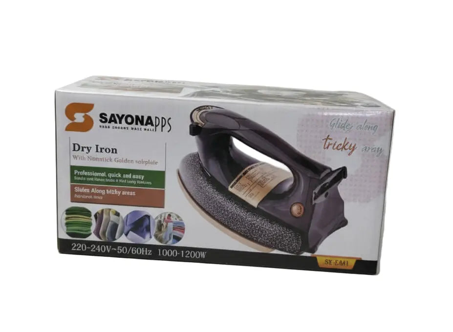 Sayona Dry Iron – Model SI-2361 - Murukali.com