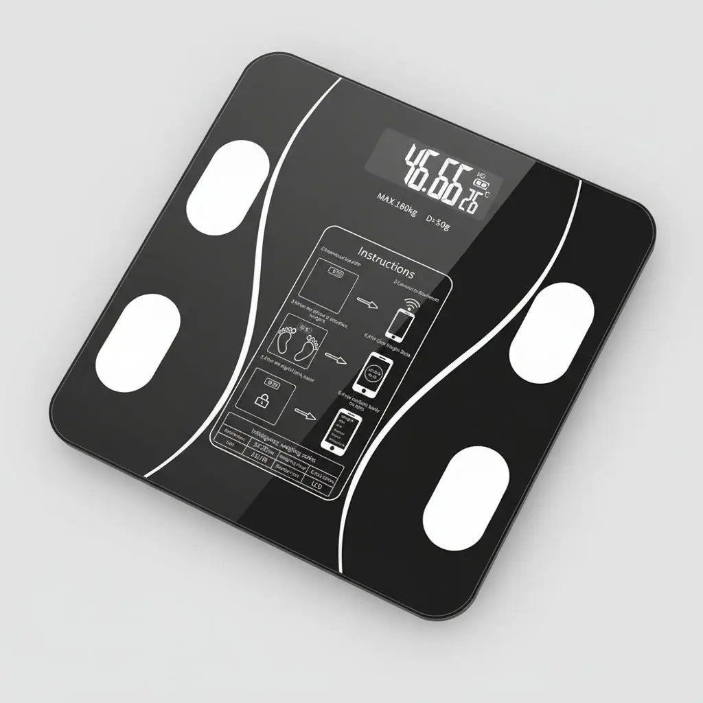 Smart Body Fat Scale – Bluetooth Digital Scale with Body Composition ...