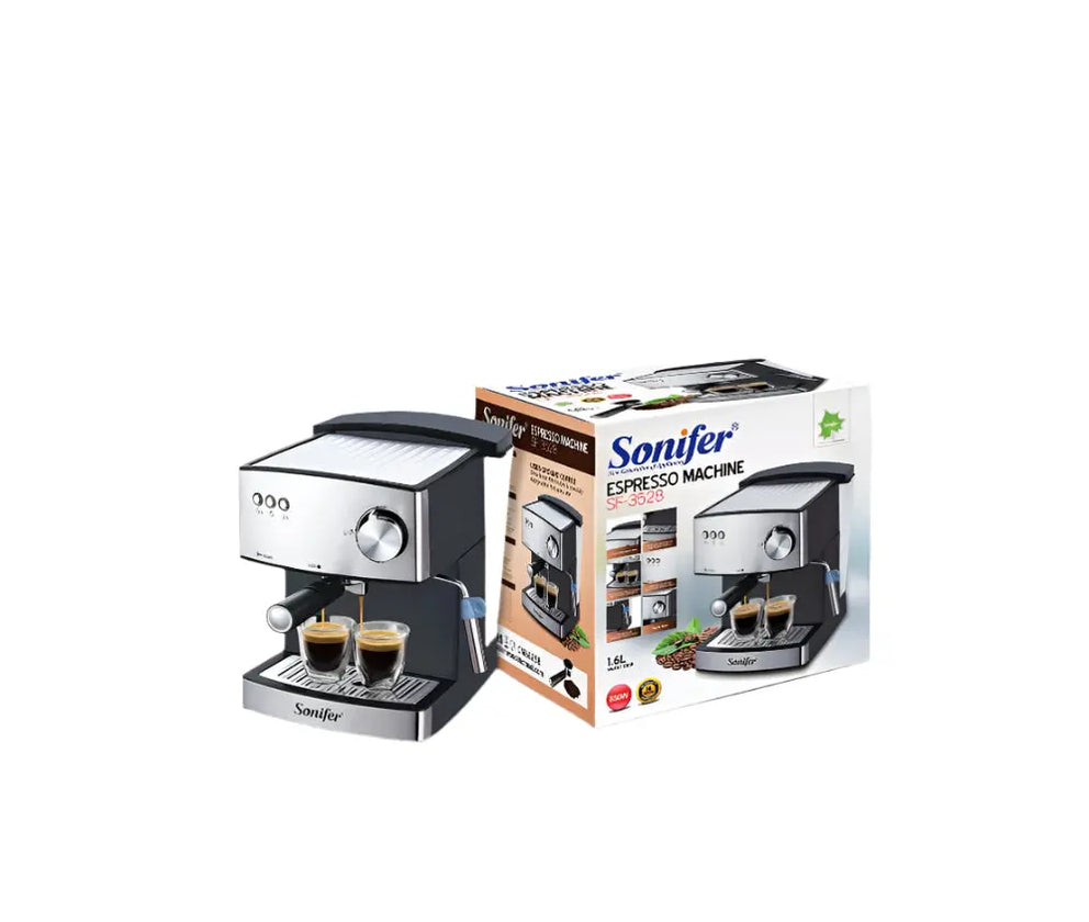 Sonifer SF-3528 Espresso Machine 1.6L Capacity and 850W - Murukali.com