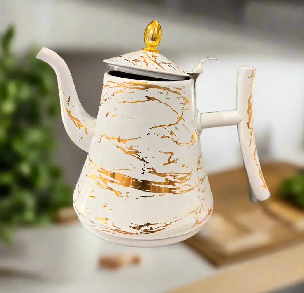 Stainless Steel Teapot Fayang Classy Kettle - Murukali.com