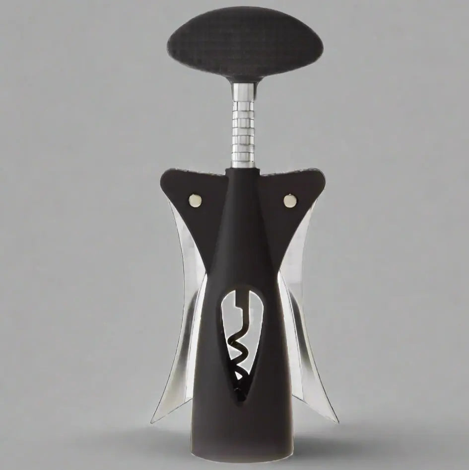 Stainless Steel Winged Corkscrew with Ergonomic Grip - Murukali.com