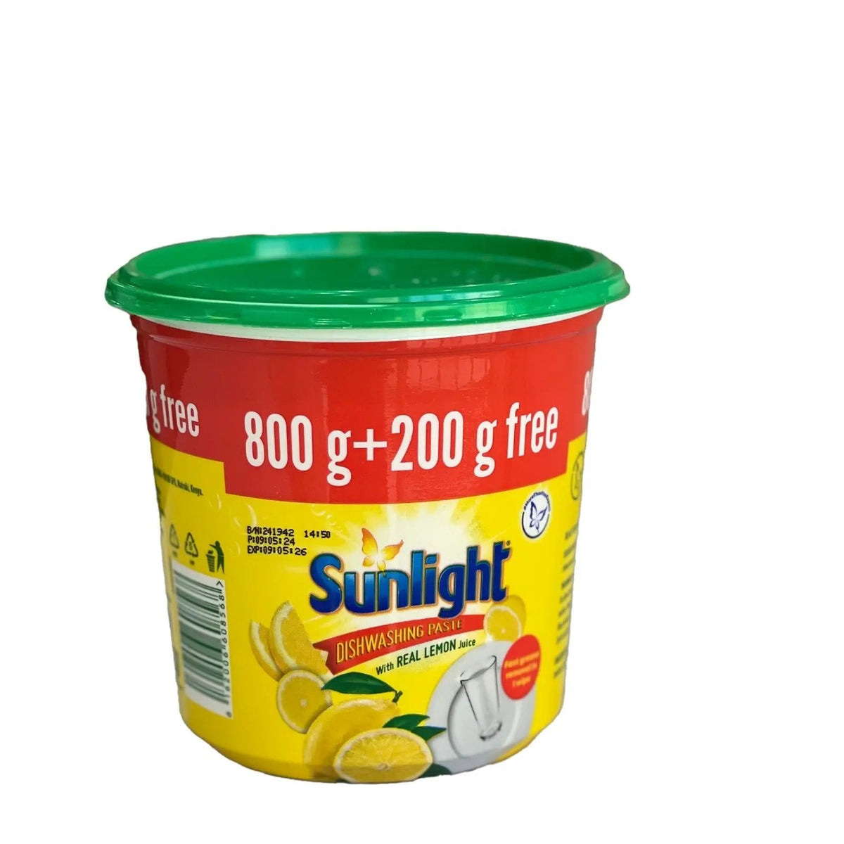 Sunlight Dishwashing Paste with Real Lemon 1KG - Murukali.com