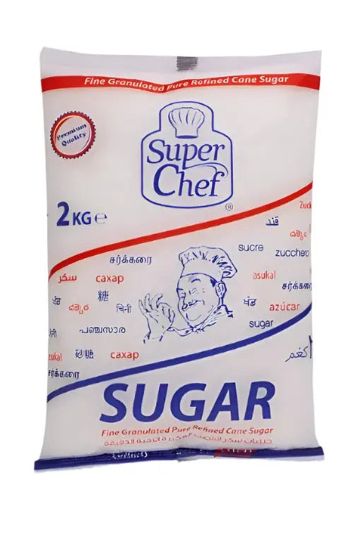 Super Chef White Sugar 2kg - Murukali.com