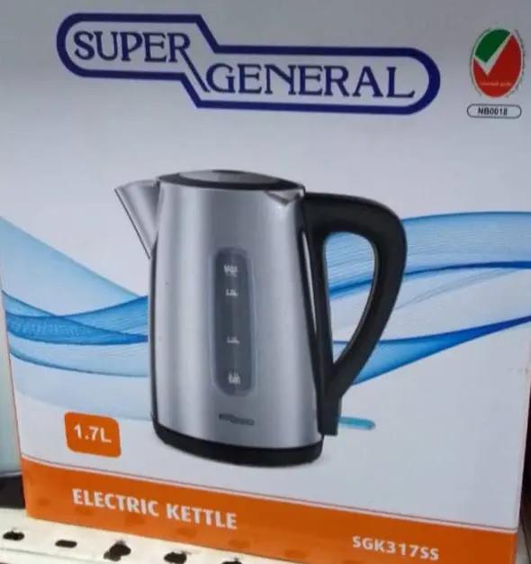 Super General Electric Kettle SGK317SS - Murukali.com