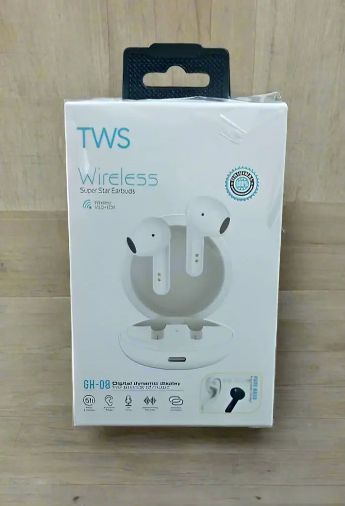 TWS Wireless Super Star Earbuds (GH-08) - Murukali.com