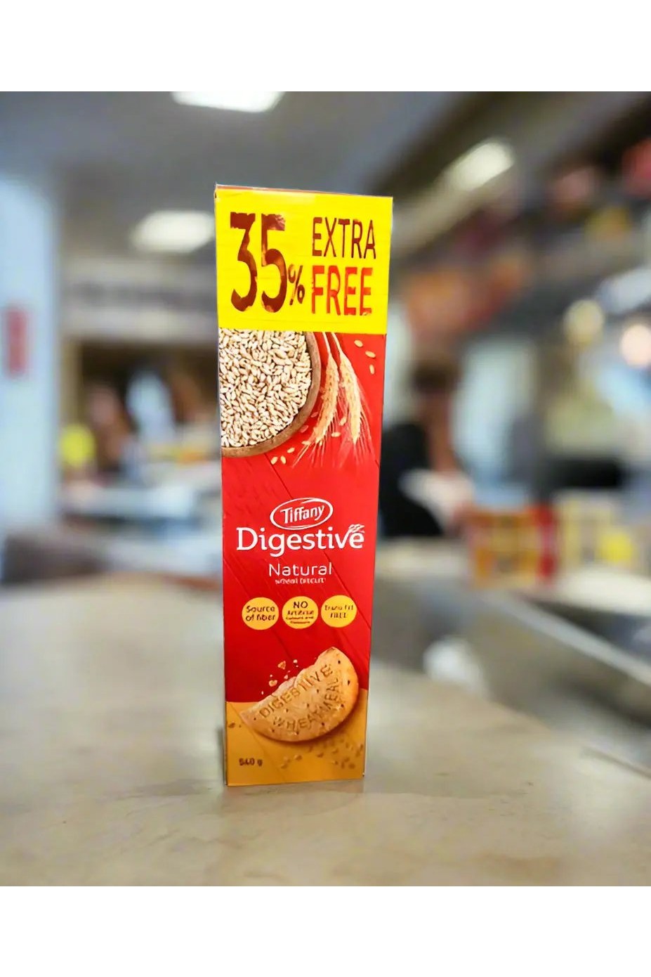 Tiffany Digestive Natural Wheat Biscuit 540g - Murukali.com
